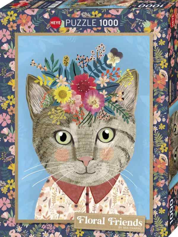 1000ピース HEYE PUZZLE ヘイパズル Mia Charro : Pretty Feline 50×70cm 300001000ピースジグソーパズル