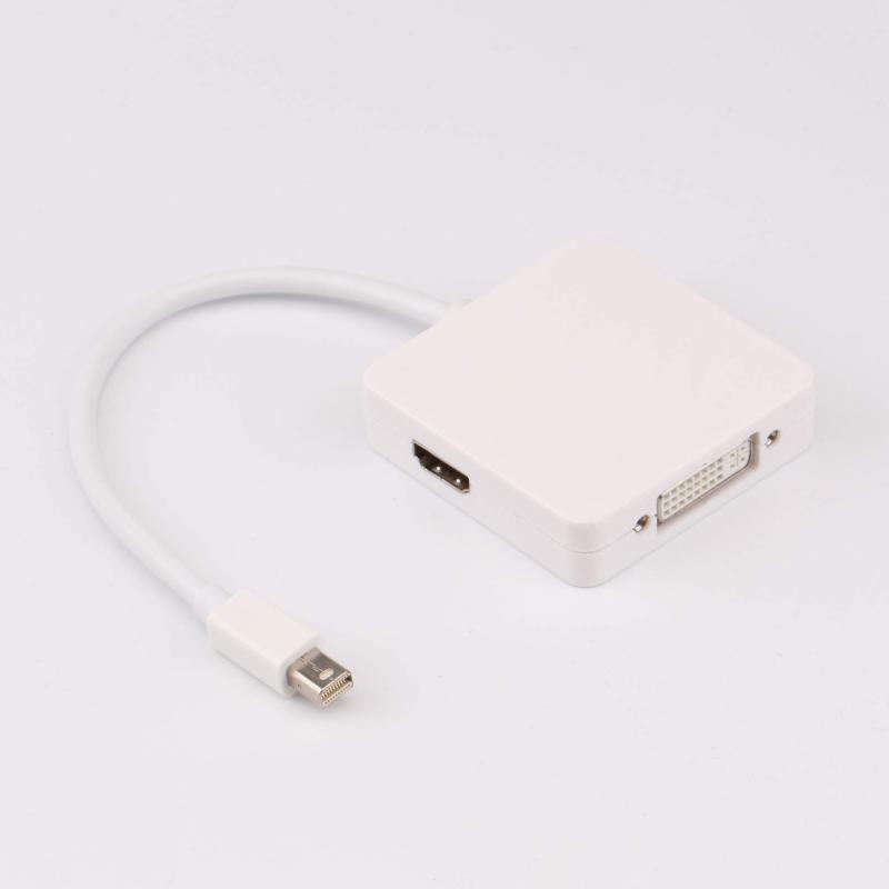 HARU mini Displayport HDMI DVI DP 変換アダプタMacBook, MacBook Pro, MacBook Air, Mac mini などの「Mini Display Port」から「HDMI」「DVI」「...