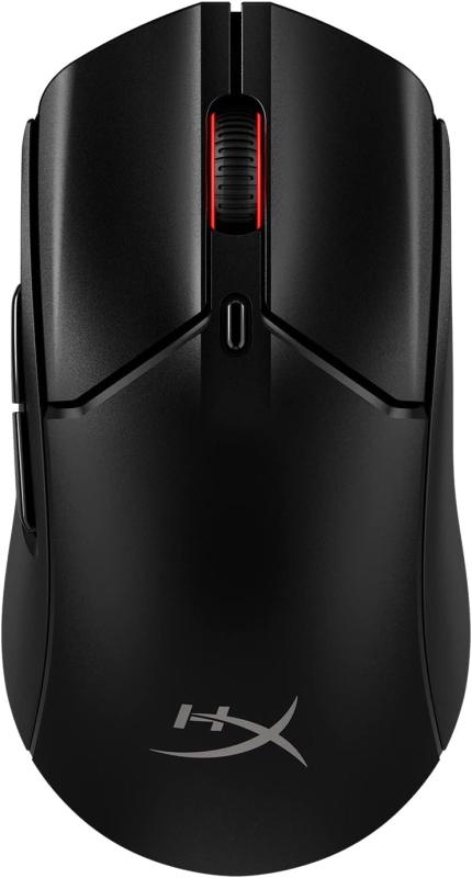 HyperX Pulsefire Haste 2ワイヤレスゲーミングマウス ゲーマー向け 超軽量61グラム 高精度 ブラック 6N0B0AA [並行輸入品]最大100時間のバッテリー駆動時間