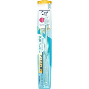 【オーラツーミー ハブラシ ミラクルキャッチ ふつうの商品詳細】 ●小さくて薄いヘッドとロングネックで女性の小さなお口でも無理なく磨くことができます。 ●1本1本の毛先が細かく分割しているためやわらかく、やさしく磨けます。 ●歯面の凹凸にフ...