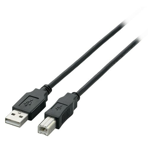 PC周辺機器を接続できる、A−BタイプのUSB2．0ケーブル。USBケーブル●インターフェース：USB2．0●コネクタ形状：USB2．0（A）オス−USB2．0（B）オス●ケーブル長[m]：3リニューアルに伴い、パッケージ・内容等予告なく変...