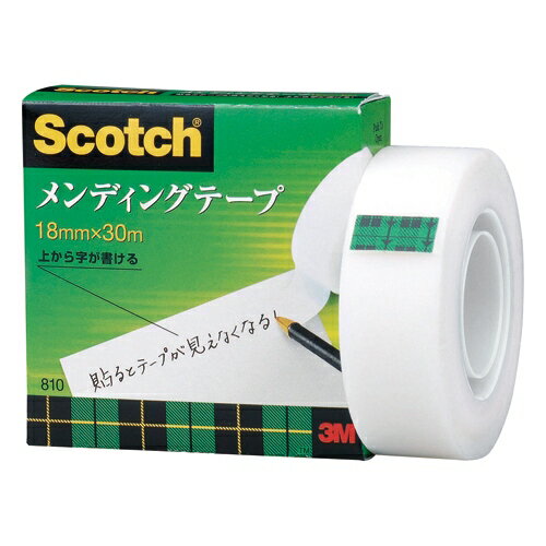 コンパクトな小巻タイプ。●巻サイズ：小巻●テープ寸法（幅）[mm]*：18●テープ寸法（長）[m]*：30●材質：基材＝アセテートフィルム、粘着剤＝アクリル系粘着剤●カッター（ブリキ刃）はついていません●紙箱入リニューアルに伴い、パッケージ...