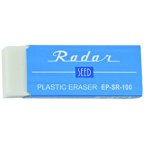 ●信頼のブランド、シードの「レーダー」消しゴム。●外形寸法(長)[mm]：55●外形寸法(幅)[mm]：21●外形寸法(厚)[mm]：12リニューアルに伴い、パッケージ・内容等予告なく変更する場合がございます。予めご了承ください。広告文責：...
