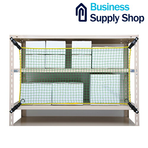 ●外寸：W1100×D800×H30mm、質量：0．51kg、ネット寸法：W1020×D10×H700mm、取付可能幅：棚内寸法W1100〜1160mm●材質：ネット＝ポリエチレン、バックル・フック＝POM、ベルト＝ポリプロピレン、ハトメ金...