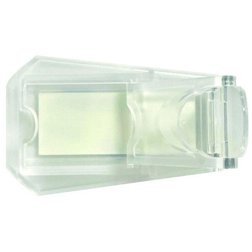 ●粘着テープ付きで取り付け簡単。防犯効果を高める窓ロック。ロック未使用時は平らになり、窓開閉を邪魔しません。●入数：2個●外形寸法（幅）[mm]：73.5●外形寸法（奥）[mm]：7●外形寸法（高）[mm]：47●質量[g]：15●色：透明...