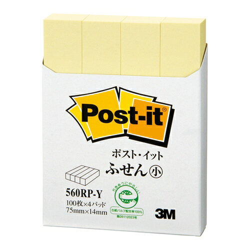 再生紙●1パッド枚数[枚]：100●1パッド寸法（縦）[mm]：75●1パッド寸法（横）[mm]：14●サイズ：縦75×横14mm●色：イエロー（Y）●入数：4パッドリニューアルに伴い、パッケージ・内容等予告なく変更する場合がございます。予...