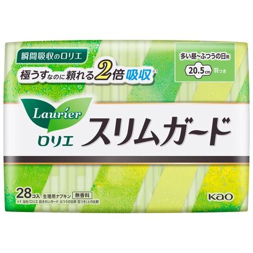 ●極うすなのに頼れる2倍吸収※。さらさら長続き。※メーカー比●入数：28枚●全長：20.5cm●仕様：羽つき、多い昼〜ふつうの日用●種別：ケースなし●材質：表面材：ポリエチレン・ポリプロピレン・ポリエステル、色調：白●メーカー名：花王●原産...
