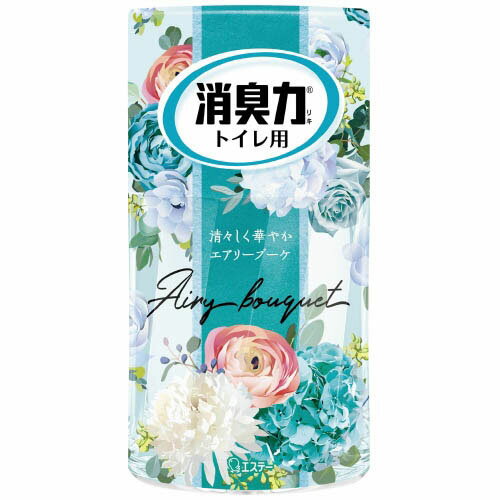 消臭された空間に、香りがしっかり広がります。●内容量[mL]：400●香り：エアリーブーケ●使用期間の目安：約2〜3ヶ月●成分：無機系消臭剤、香料、界面活性剤(非イオン、陰イオン）リニューアルに伴い、パッケージ・内容等予告なく変更する場合が...