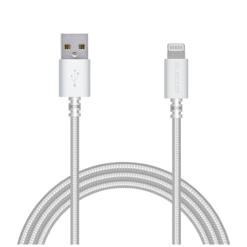 Lightningコネクタ搭載のiPhone/iPod/iPadの充電・データ通信ができる。●コネクタ形状：Lightning オス-USB(A) オス●ケーブル長：1m●仕様：高耐久●注意事項：iPadはPCから充電不可リニューアルに伴い...