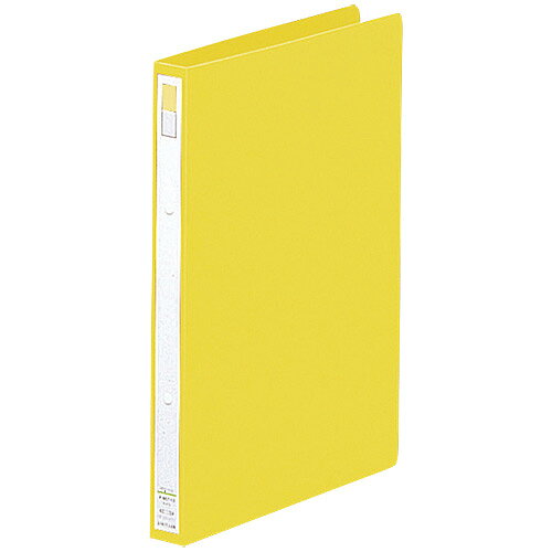 使いやすい透明三角ポケットは書類の一時保管に便利。●外形寸法（縦）[mm]：306●外形寸法（横）[mm]：238●色：黄●収容枚数[枚]：150●背幅[mm]：27●表紙厚[mm]：1●穴数[穴]：2●穴間隔[mm]：80●リング内径[m...
