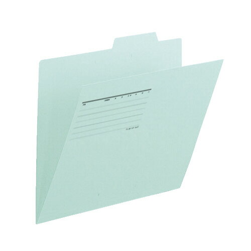 国産間伐材パルプと古紙パルプを使用した個別フォルダー。●外形寸法（縦）[mm]：240●外形寸法（横）[mm]：311●色：ブルー●見出し高[mm]：15●坪量：350g/m2●最大マチ幅：19mm●規格：A4-E●仕様：ファスナー用の切れ...