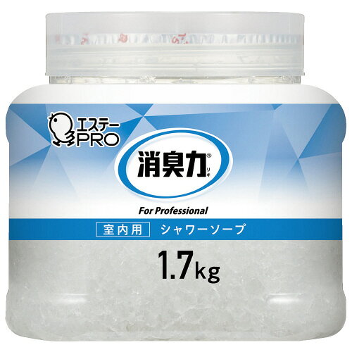 ●細かいクラッシュゲルが悪臭をすばやくキャッチ。大型タイプで置くだけで消臭効果が約4〜6ヶ月間持続します。●内容量：1.7Kg●香り：シャワーソープ●使用期間の目安：通常約4〜6ヵ月●種別：本体●原産国：韓国リニューアルに伴い、パッケージ・...