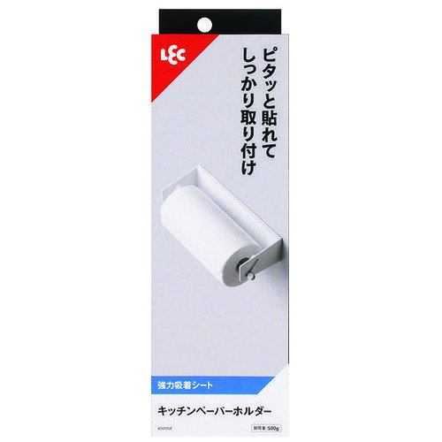 ●強力吸着でピタッと貼れてしっかり取り付けられます。片手でカットできます。●入数：1個●外形寸法（幅）[mm]：340●外形寸法（奥）[mm]：115●外形寸法（高）[mm]：75●付属品：ヘラ●材質：本体・取付板・ヘラ＝ABS樹脂、バー＝...