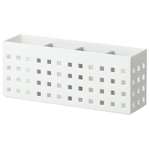 スチール面に付けられる強力マグネット付。デスクや給湯室での小物整理に便利！裏面にマグネット付。●外形寸法（幅）[mm]：247●外形寸法（奥）[mm]：79●外形寸法（高）[mm]：105●内形寸法：幅240×奥60×高97mm●（仕切を3...