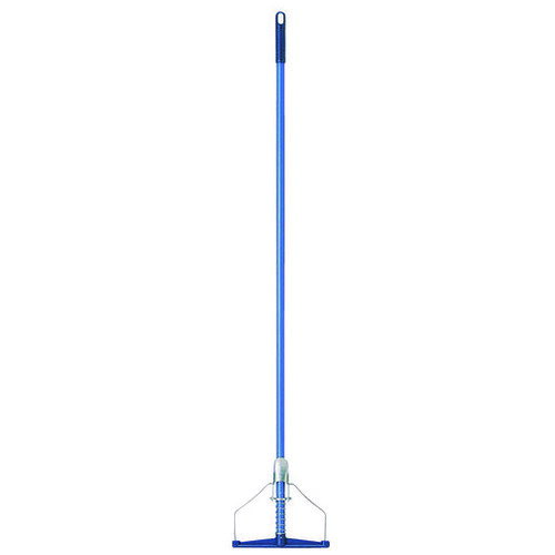 ●耐久性があり軽量なスチール柄のモップ。●全長：1320mm●モップ最大幅[mm]：240●種別：本体●材質：ヘッド＝ポリプロピレン、柄＝スチールパイプ●注意事項：本体のみになります（モップは付属しておりません。227-618：替糸とセット...
