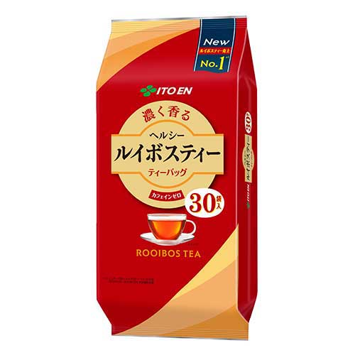 ●すーっと濃く香る清涼感で飲みやすくておいしい。●内容量（個装）：3g●1箱入数：30袋●ひも：無●メーカー商品名：ヘルシールイボスティーティーバッグ30袋●原材料：ルイボス（南アフリカ共和国）●保存方法：高温多湿の場所を避けて保存してくだ...
