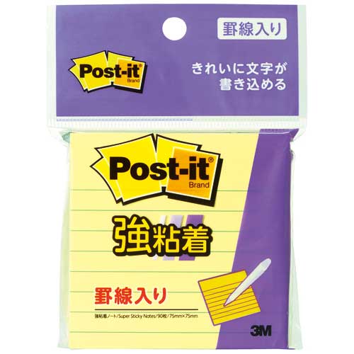 ●伝言やメモが書き込みやすい！7mmの罫線が入ったシリーズです。●入数：1パッド●サイズ：縦75*横75mm●1パッド枚数[枚]：90●罫幅[mm]：7●色：イエローリニューアルに伴い、パッケージ・内容等予告なく変更する場合がございます。予...