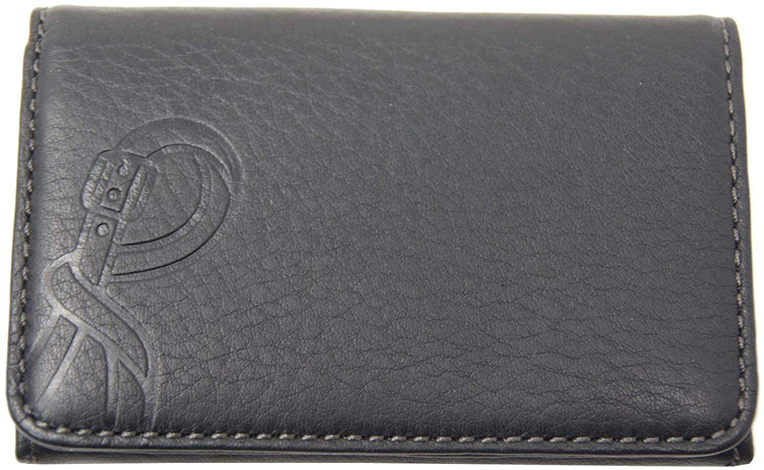 サイズ：縦7cm×横10.8cm 収納：マチ付きカード入れ1、カード入れ4 カラー：ブラック　主素材：牛革 付属品：無し（箱無し） 状態：新品。革製品特有のごく微細なスレ等ご了承ください。