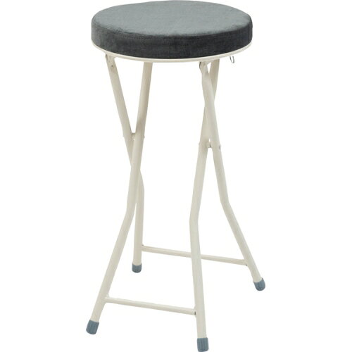 商品紹介人気の折りたたみスツールにハイバージョンが登場。コンパクト感はそのままに、カウンターや高めのテーブルなどにピッタリのサイズです。参考売価5,720円カラーダークグレーサイズW30×D31.5×H60(折りたたみ時:W30×D9×H8...