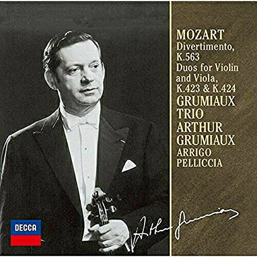 モーツァルト:ディヴェルティメントK563/二重奏曲K423、424 (限定盤)アルテュール・グリュミオーグリュミオー アルテュール ぐりゅみおー あるてゅーる　発売日 : 2025年9月03日　種別 : CD　JAN : 49880056...