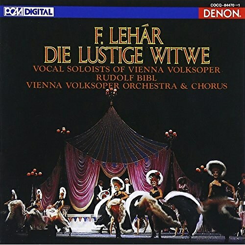ウィーン国立フォルクスオーパー・ライヴ レハール:オペレッタ(メリー・ウィドウ)(全3幕) (CD-EXTRA) (歌詞対訳付)ビーブル/ウィーン国立フォルクスオーパー管弦楽団/合唱団ビーブル ルドルフ/ウィーンコクリツフォルクスオーパーカ...