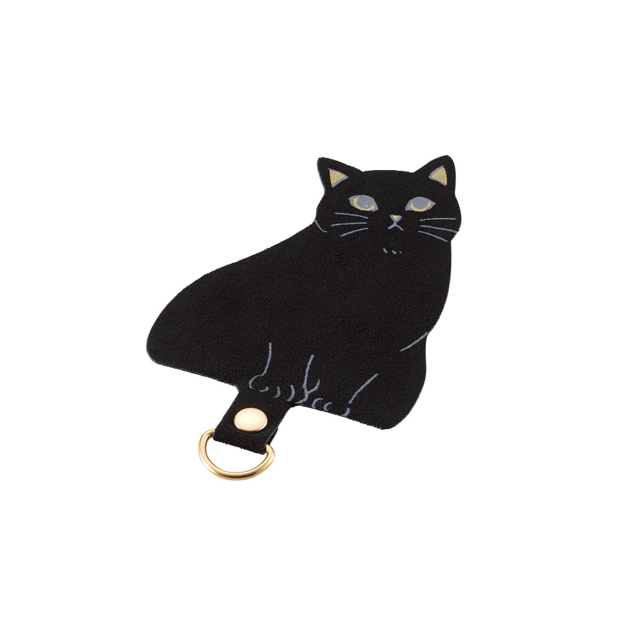 ■スマホケースにキュートなネコのデザインで、癒やしとかわいらしさをプラスできるストラップホールシートです。 ■スマートフォンとケースの間に挟むだけでストラップホールを追加できる、1口タイプです。 ■お使いのスマホケースにストラップホールがな...