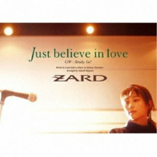 Just believe in loveZARDザード ざーど　発売日 : 2020年2月10日　種別 : CD　JAN : 4560109088942　商品番号 : JBCJ-6030【商品紹介】1995年2月にリリースされた、ZARDの...