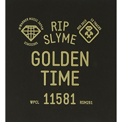 GOLDEN TIME (通常盤)RIP SLYMEリップスライム りっぷすらいむ　発売日 : 2013年12月04日　種別 : CD　JAN : 4943674151868　商品番号 : WPCL-11581【商品紹介】RIP SLYME...