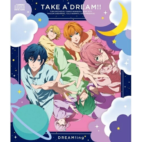 TAKE A DREAM!!DREAM!ingドリーミング どりーみんぐ　発売日 : 2018年9月26日　種別 : CD　JAN : 4547366371307　商品番号 : SRCL-9937【商品紹介】ゆめ見る男子のキズナ育成ゲーム『...