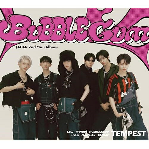 BUBBLE GUM (CD+DVD) (三方背ケース) (初回限定盤)TEMPESTテンペスト てんぺすと　発売日 : 2024年12月11日　種別 : CD　JAN : 4549767335247　商品番号 : COZP-2145【商品...