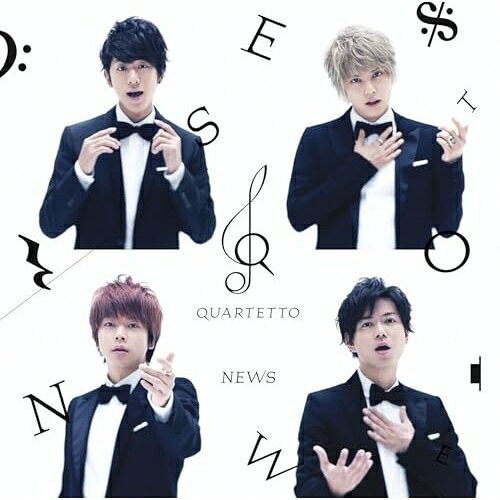 QUARTETTONEWSニュース にゅーす　発売日 : 2016年3月09日　種別 : CD　JAN : 4571601003494　商品番号 : LCCN-440【商品紹介】NEWS、通算7枚目のアルバムが発売決定!”QUARTETTO...