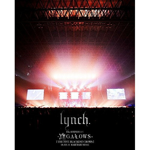 13th ANNIVERSARY -Xlll GALLOWS-(THE FIVE BLACKEST CROWS) 18.03.11 MAKUHARI MESSE(Blu-ray)lynch.リンチ りんち　発売日 : 2018年8月08日　...