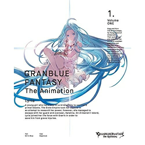 GRANBLUE FANTASY The Animation 1(Blu-ray) (完全生産限定版)TVアニメ赤井俊文、小野友樹、東山奈央、釘宮理恵、植松伸夫、成田勤、西木康智　発売日 : 2017年4月26日　種別 : BD　JAN :...