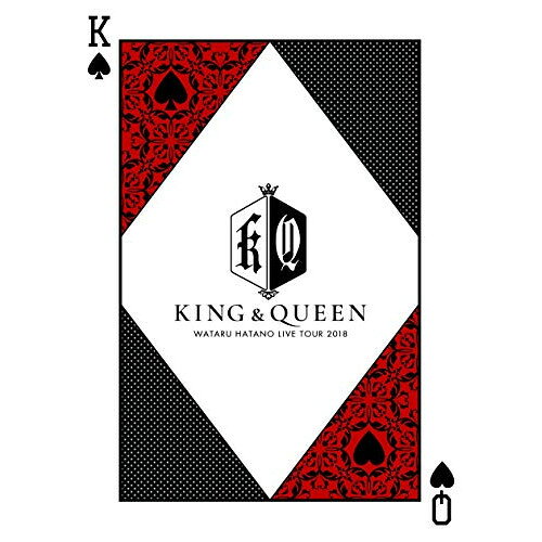 Wataru Hatano LIVE Tour 2018 ”LIVE KING & QUEEN” Live DVD羽多野渉ハタノワタル はたのわたる　発売日 : 2018年10月26日　種別 : DVD　JAN : 456247529073...