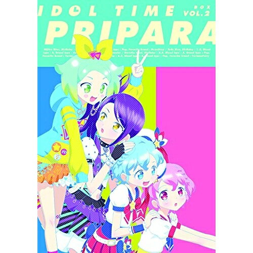 アイドルタイム プリパラ Blu-ray BOX VOL.2(Blu-ray)TVアニメタカラトミーアーツ、シンソフィア、伊達朱里紗、茜屋日海夏、大地葉、原将治、Cha Sang Hoon、はまたけし　発売日 : 2018年1月26日　種別...