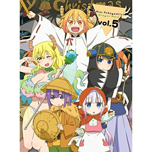 小林さんちのメイドラゴン5(Blu-ray)TVアニメクール教信者、田村睦心、桑原由気、長縄まりあ、門脇未来、伊藤真澄　発売日 : 2017年7月19日　種別 : BD　JAN : 4988013235793　商品番号 : PCXE-50735
