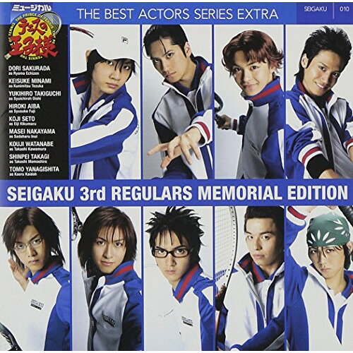 青学三代目レギュラー陣 メモリアル EDITIONミュージカル桜田通、南圭介、滝口幸広、相葉弘樹、瀬戸康史、中山麻生、渡部紘士　発売日 : 2007年12月22日　種別 : CD　JAN : 4582243212298　商品番号 : NEC...
