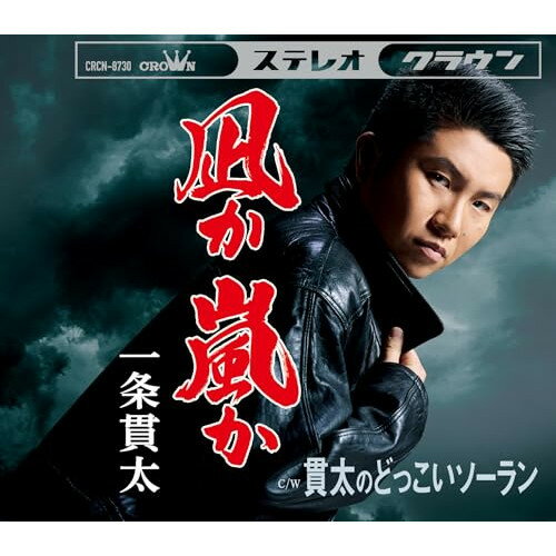 凪か 嵐か (振付、メロ譜付)一条貫太イチジョウカンタ いちじょうかんた　発売日 : 2025年2月19日　種別 : CD　JAN : 4988007312899　商品番号 : CRCN-8730【商品紹介】”海のシリーズ”第三弾!「男の漁...