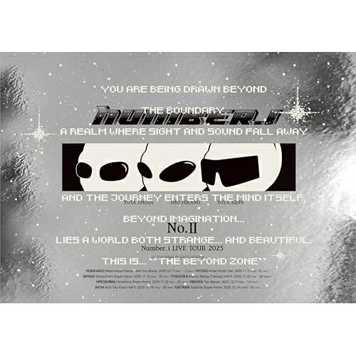 Number_i LIVE TOUR 2025 No.II (初回限定盤)Number_iナンバーアイ なんばーあい　発売日 : 2026年8月19日　種別 : DVD　JAN : 4943674456185　商品番号 : WPBL-907...