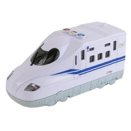 ライトが光る！車内アナウンスと行先をアナウンス！ 新幹線走行音！ 童謡のメロディも流れます。発売日 : 2023年08月01日定価 : 1430円JANコード : 4902923155569商品番号 : 196467パッケージサイズ : 1...