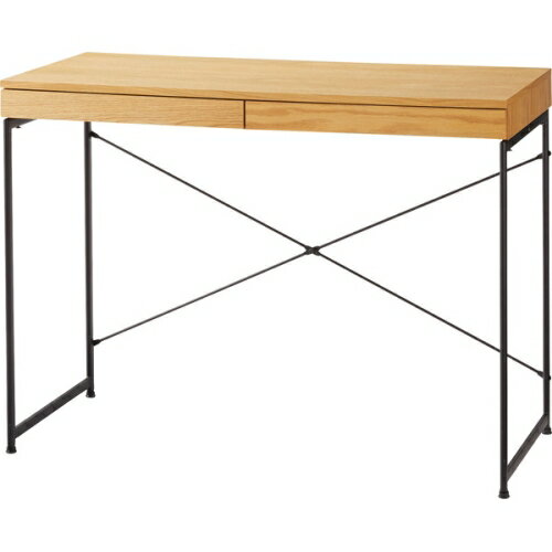 商品紹介スチール×木目の組み合わせのデスク&ワゴン。スタイリッシュな空間を演出します。参考売価46,200円カラーナチュラルサイズW100×D45×H73スペック天然木化粧繊維板(オーク) ラッカー塗装 スチール(粉体塗装)組立組立付属工具...