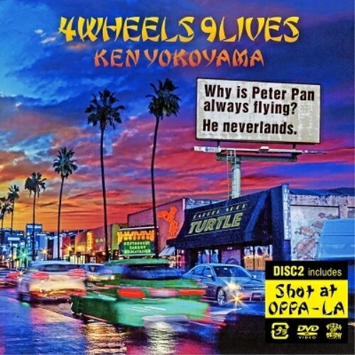 4Wheels 9Lives (CD+DVD)Ken Yokoyamaケンヨコヤマ けんよこやま　発売日 : 2021年5月26日　種別 : CD　JAN : 4529455100777　商品番号 : PZCA-91【商品紹介】2020年9...