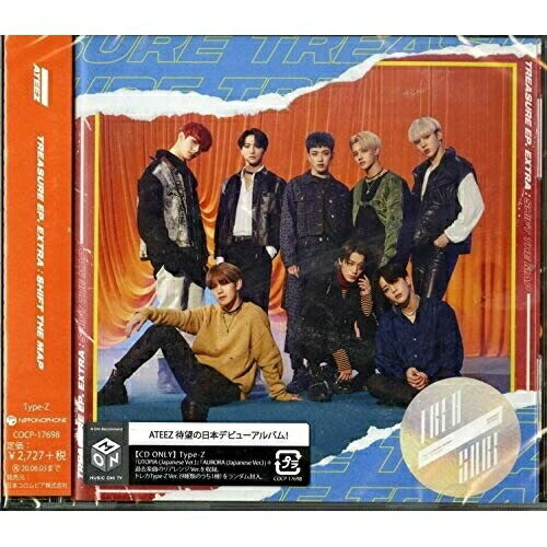 TREASURE EP. EXTRA:Shift The Map (TYPE-Z)ATEEZエイティーズ えいてぃーず　発売日 : 2019年12月04日　種別 : CD　JAN : 4549767080208　商品番号 : COCP-17...