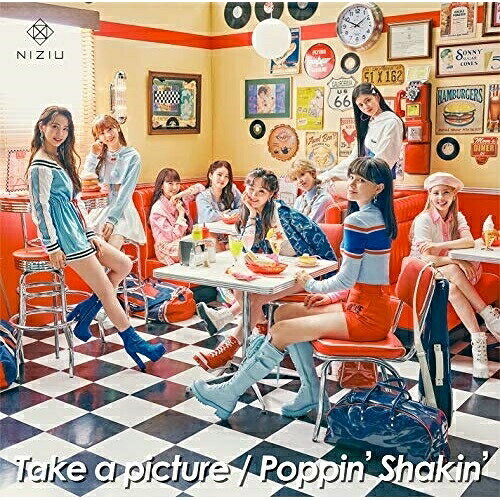 Take a picture/Poppin' Shakin' (初回生産限定盤B)NiziUニジュー にじゅー　発売日 : 2021年4月07日　種別 : CD　JAN : 4547366498271　商品番号 : ESCL-5515【商品...