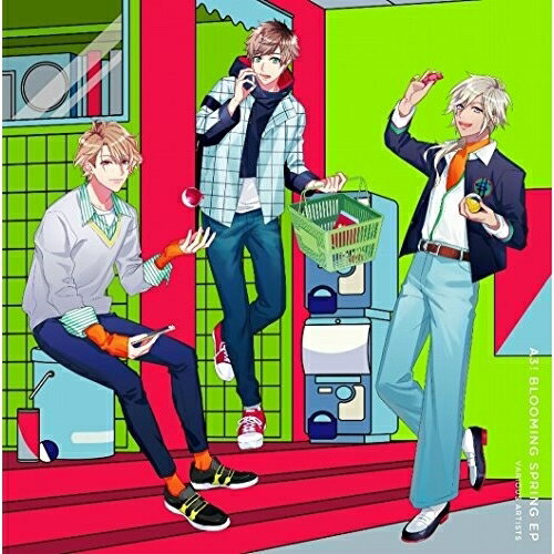 A3! BLOOMING SPRING EPゲーム・ミュージックアリス&帽子屋、ルーク&S、皆木綴(CV:西山宏太朗)、茅ヶ崎至(CV:浅沼晋太郎)、シトロン(CV:五十嵐雅)　発売日 : 2017年10月04日　種別 : CD　JAN :...