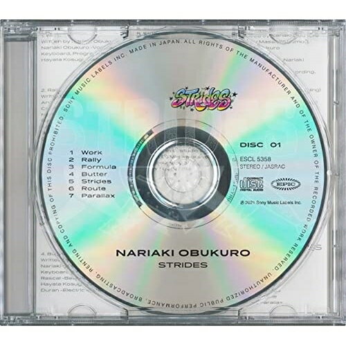Strides (初フィジカル化)小袋成彬オブクロナリアキ おぶくろなりあき　発売日 : 2022年4月27日　種別 : CD　JAN : 4547366554342　商品番号 : ESCL-5358【商品紹介】J-R&B のアップデートを...