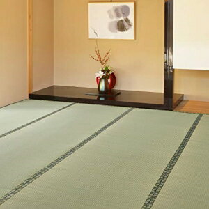 商品紹介高品質な国産のい草と日本の職人の技術が織りなす双目織の上敷き。い草の栽培から縫製まで、すべて日本にこだわって丁寧に仕上げています。織りが等間隔な「双目織り」なので、見た目も美しく、汚れにくいのが特徴です。サイズ286cm × 382...