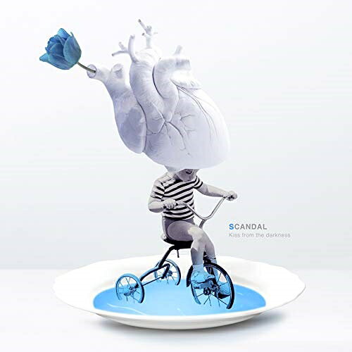 【商品紹介】SCANDAL、プライベートレーベル"her"より第1弾アルバムリリース決定!「マスターピース」「まばたき」「Fuzzy」「最終兵器、君」他を収録。Kiss from the darkness (CD+DVD) (歌詞付) (初...