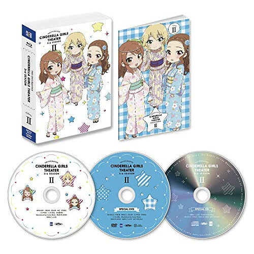 アイドルマスター シンデレラガールズ劇場 3rd SEASON 第2巻 (本編DVD+特典DVD+CD)TVアニメバンダイナムコエンターテインメント、大橋彩香、福原綾香、原紗友里、高津智子、日本コロムビア　発売日 : 2018年9月26日　...