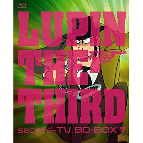 ルパン三世 second-TV.BD-BOX V(Blu-ray)TVアニメモンキー・パンチ、山田康雄、増山江威子、小林清志、井上真樹夫、納谷悟朗、大野雄二　発売日 : 2009年10月21日　種別 : BD　JAN : 498802171...